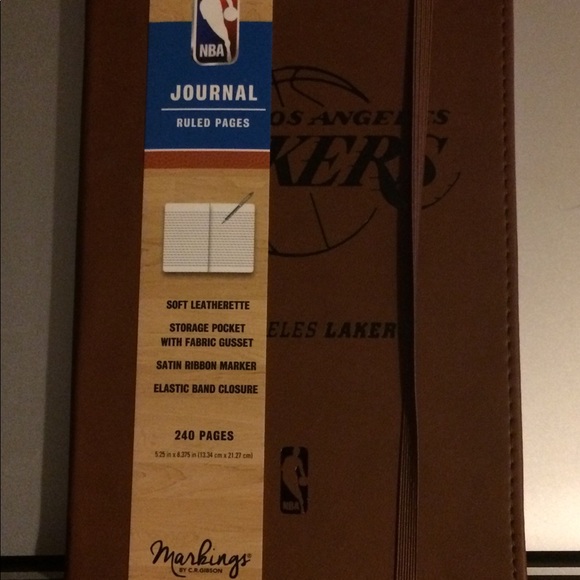 Official NBA license | Office | Official Nba Leather Journal Los ...